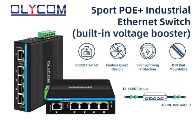 สวิตช์ PoE Booster: ขับเคลื่อนเครือข่ายในสภาพแวดล้อมแบบ Off-Grid และ ...